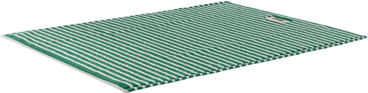 Tekla Green Terry Bath Mat Tekla Fabrics