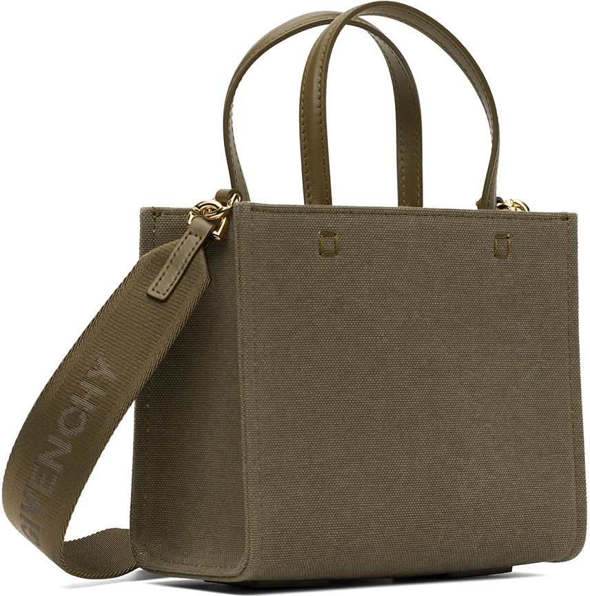 Givenchy Khaki Mini G Tote Givenchy
