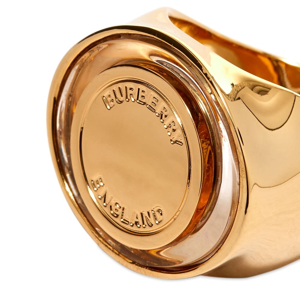 Burberry Women's Signet Ring in Transparent Burberry