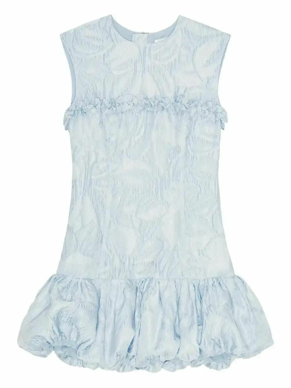 GANNI Cloqué Corset Mini Dress GANNI