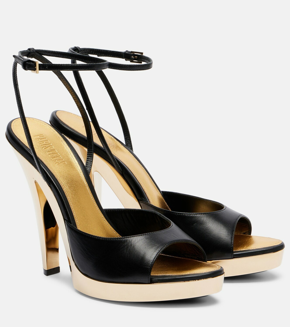 Paris Texas Gala leather platform sandals Paris Texas