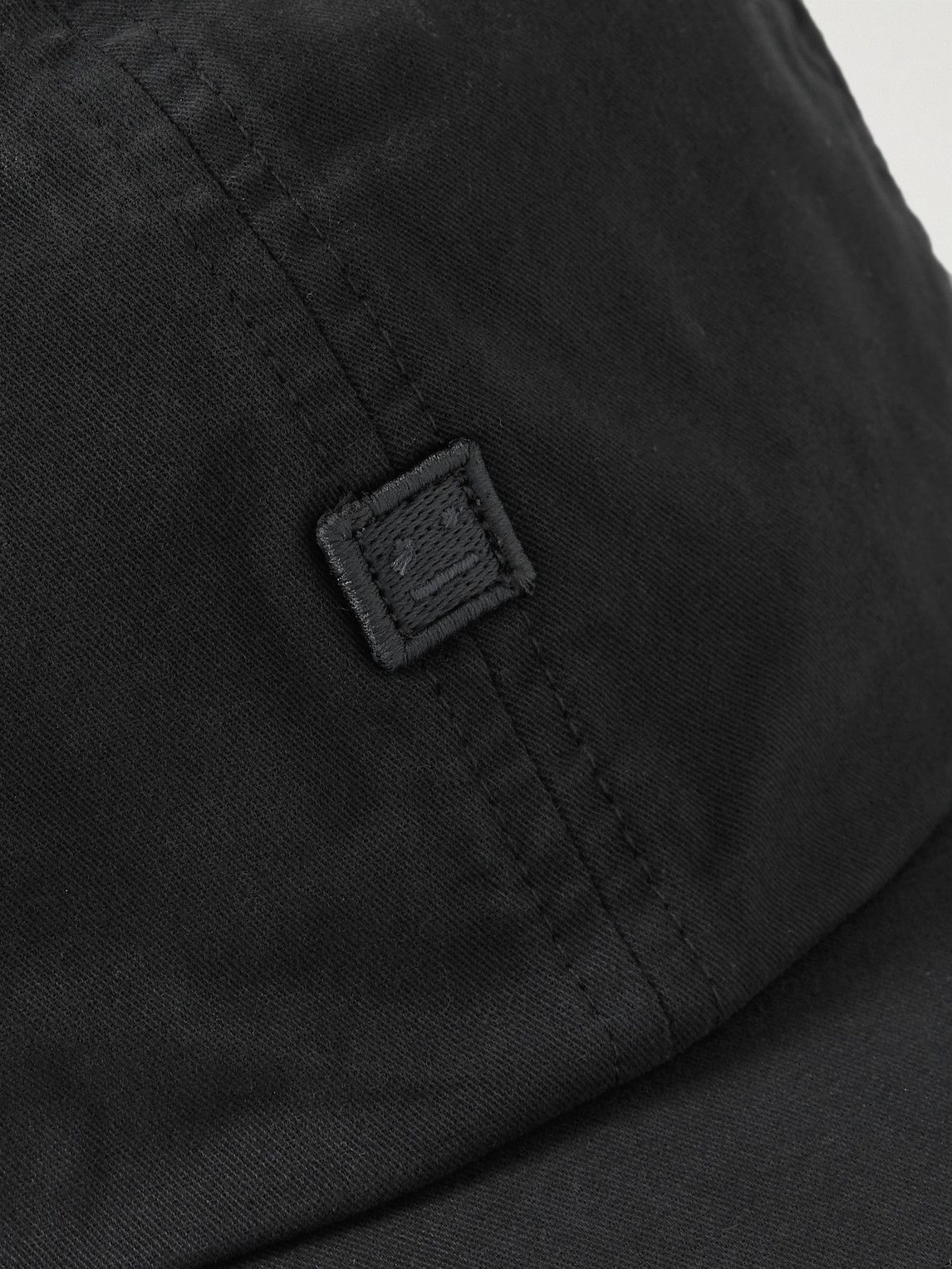 Acne Studios - Logo-Appliquéd Brushed Cotton-Twill Baseball Cap Acne ...