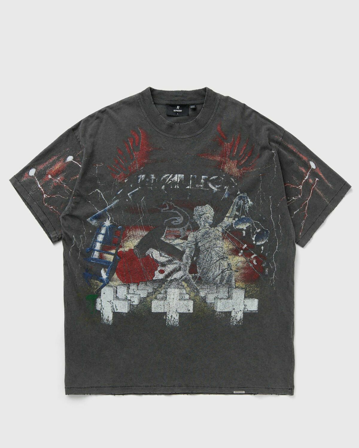 Represent METALLICA MASTER OF PUPPETS SS TEE Grey Mens Shortsleefe ...