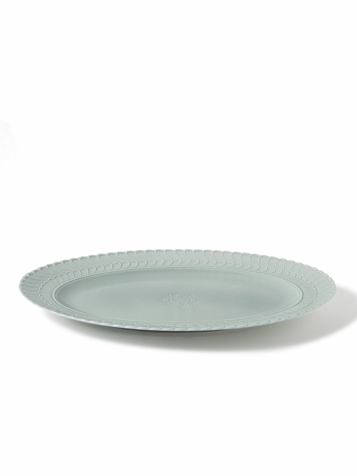 Buccellati - Double Rouche 36cm Porcelain Serving Tray Buccellati