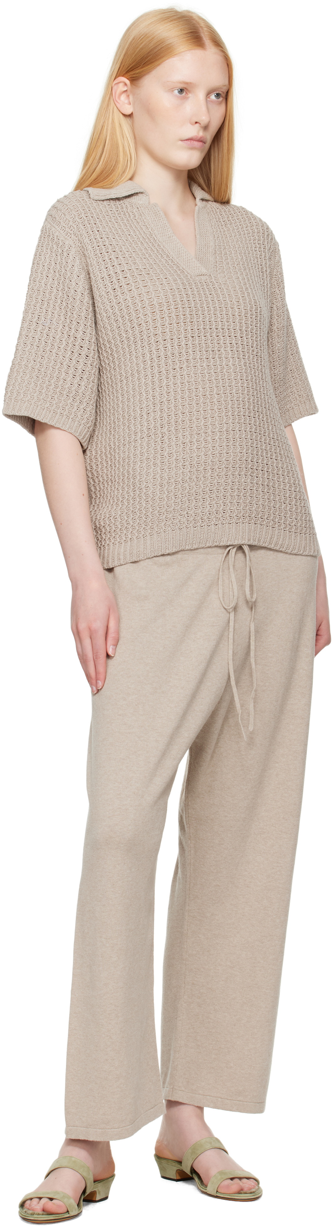 Lauren Manoogian Taupe Rack Polo Lauren Manoogian