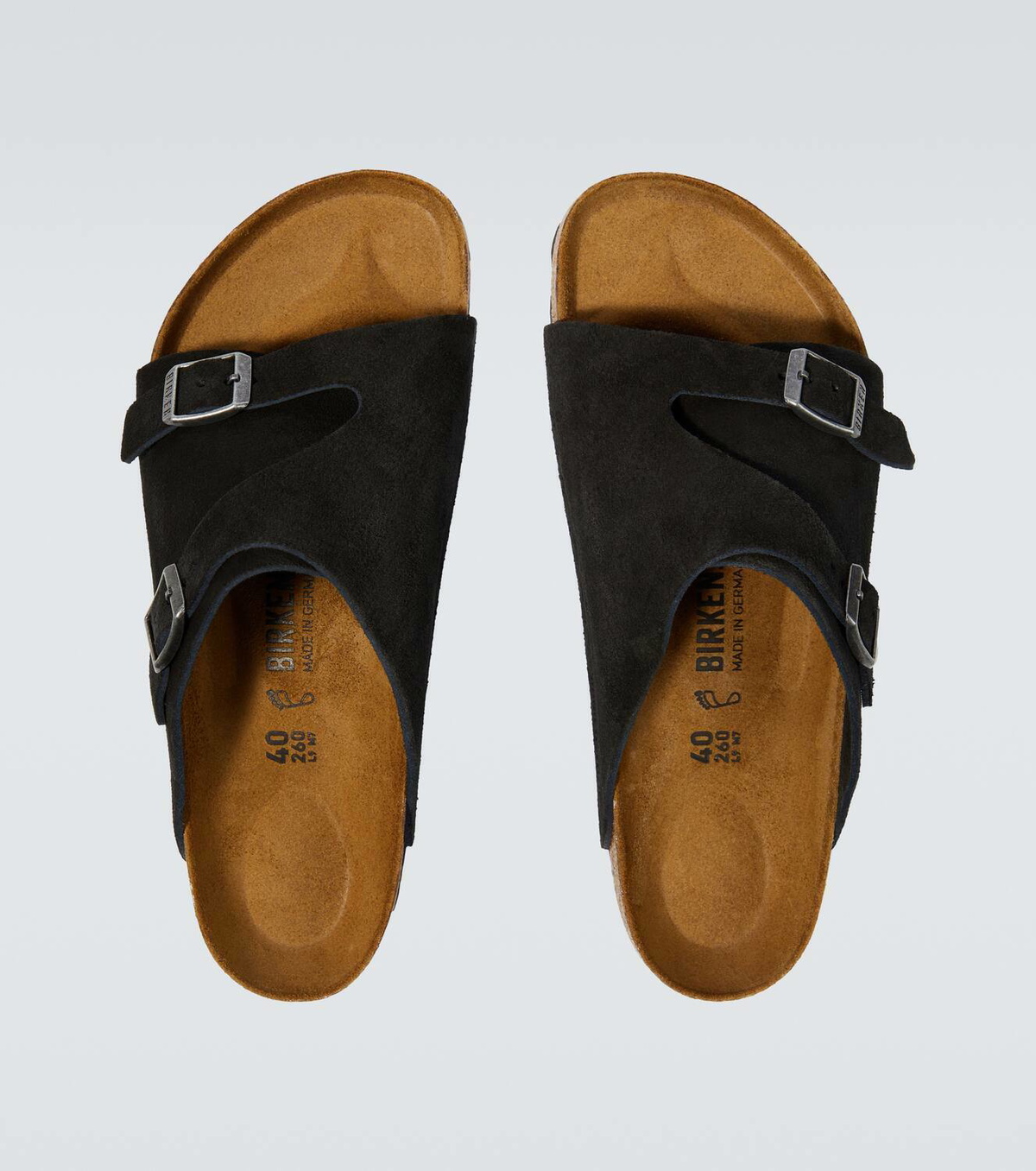 Birkenstock Zürich suede mules Birkenstock