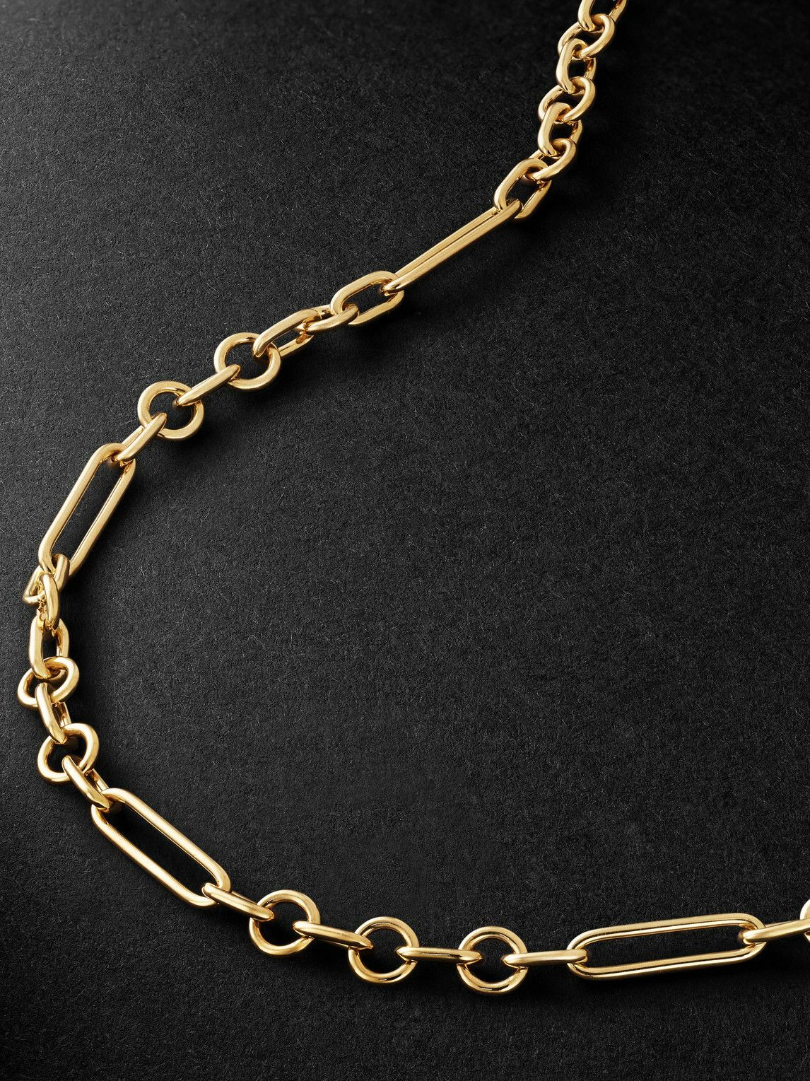 Foundrae - Mixed Clip Gold Chain Necklace Foundrae