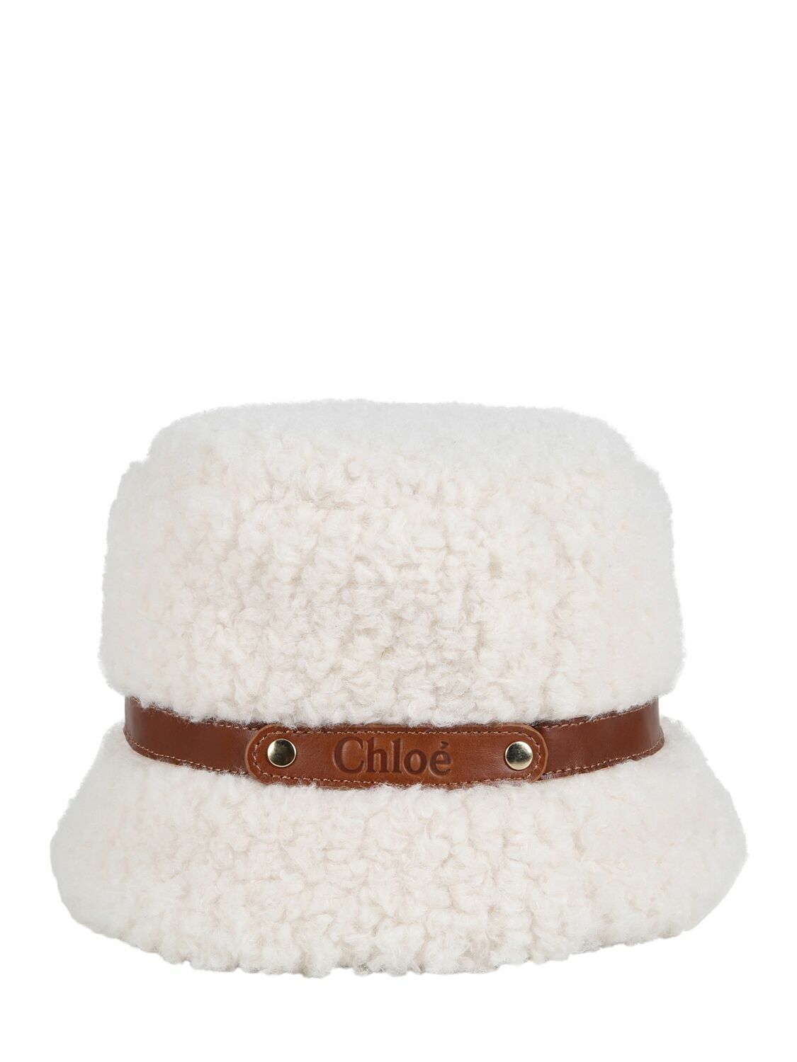 CHLOÉ Faux Shearling Hat Chloe