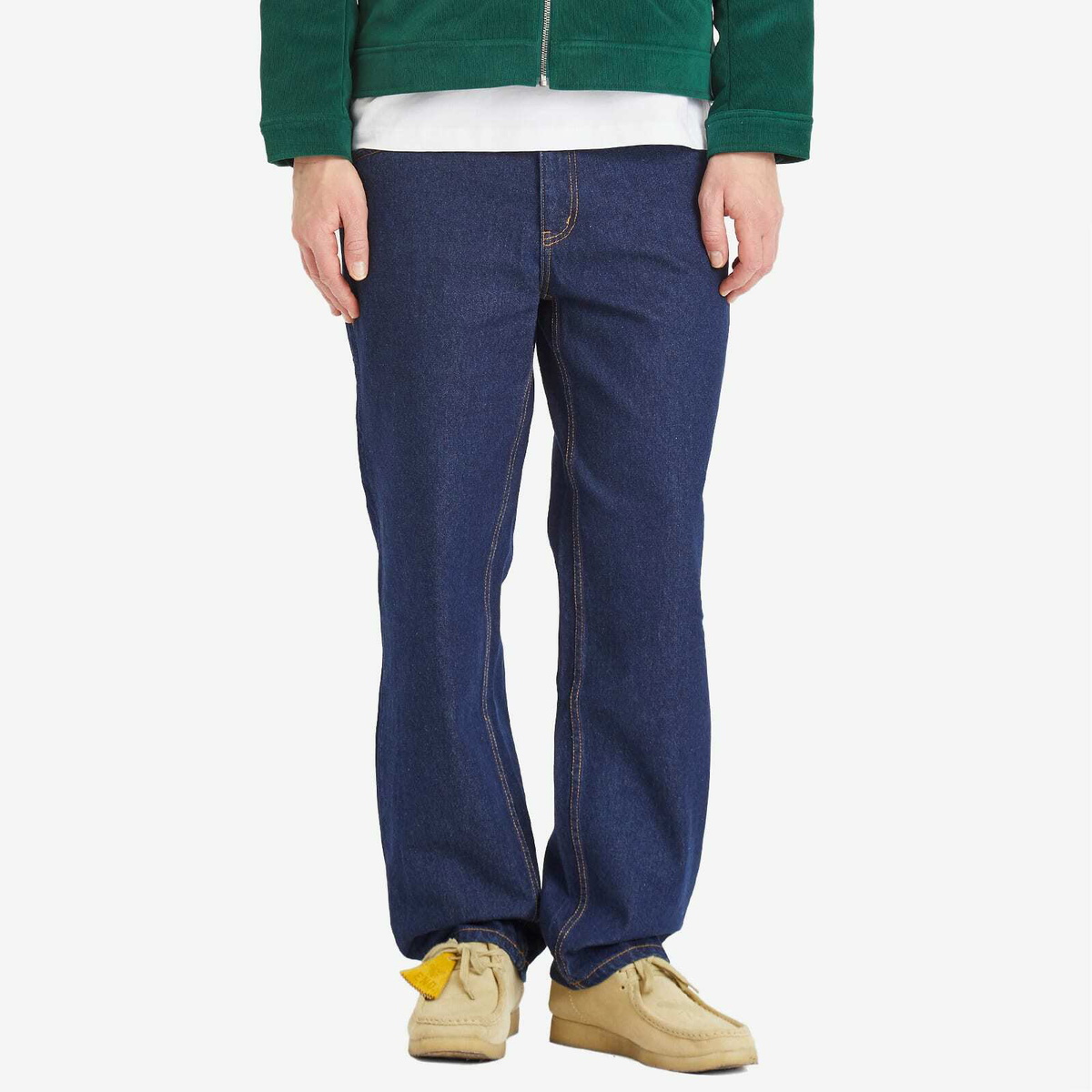 Dime Men's Classic Relaxed Denim Jeans in Indigo Dime