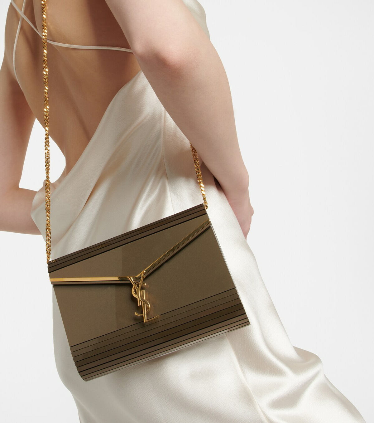 Saint Laurent - Vicky embellished clutch Saint Laurent