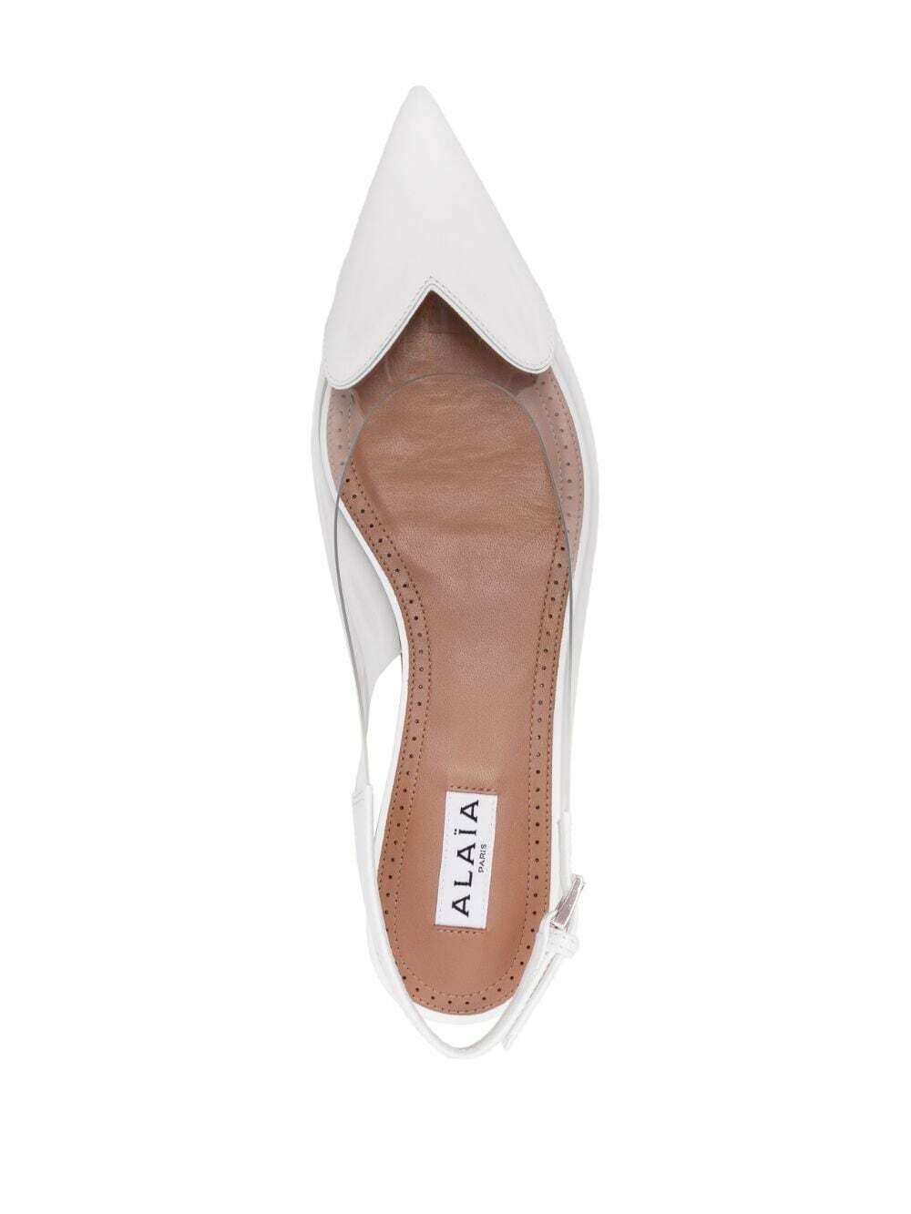 ALAÏA - Le Coeur Slingback Flats ALAÏA