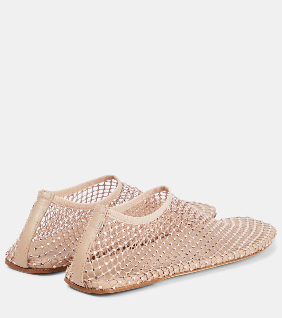Christopher Esber Minette crystal-embellished flats Christopher Esber