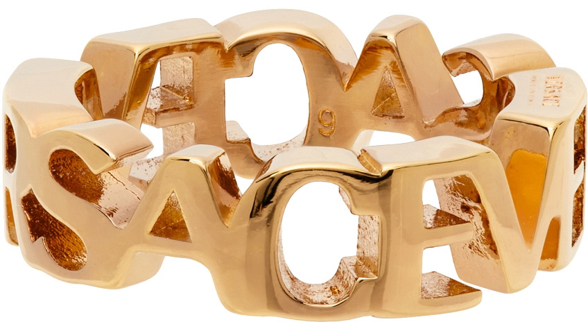 Versace Logo Ring Versace