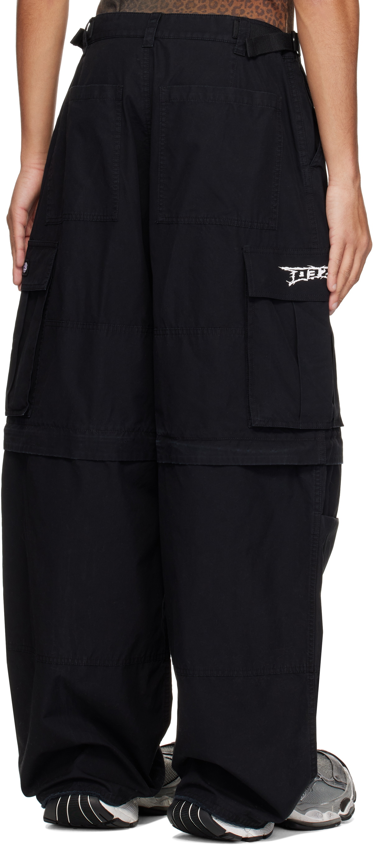 032c Black Intermission Cargo Pants 032c