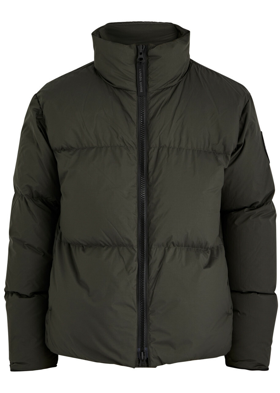Canada Goose Lawrence Quilted Shell Jacket Dark Green Canada Goose