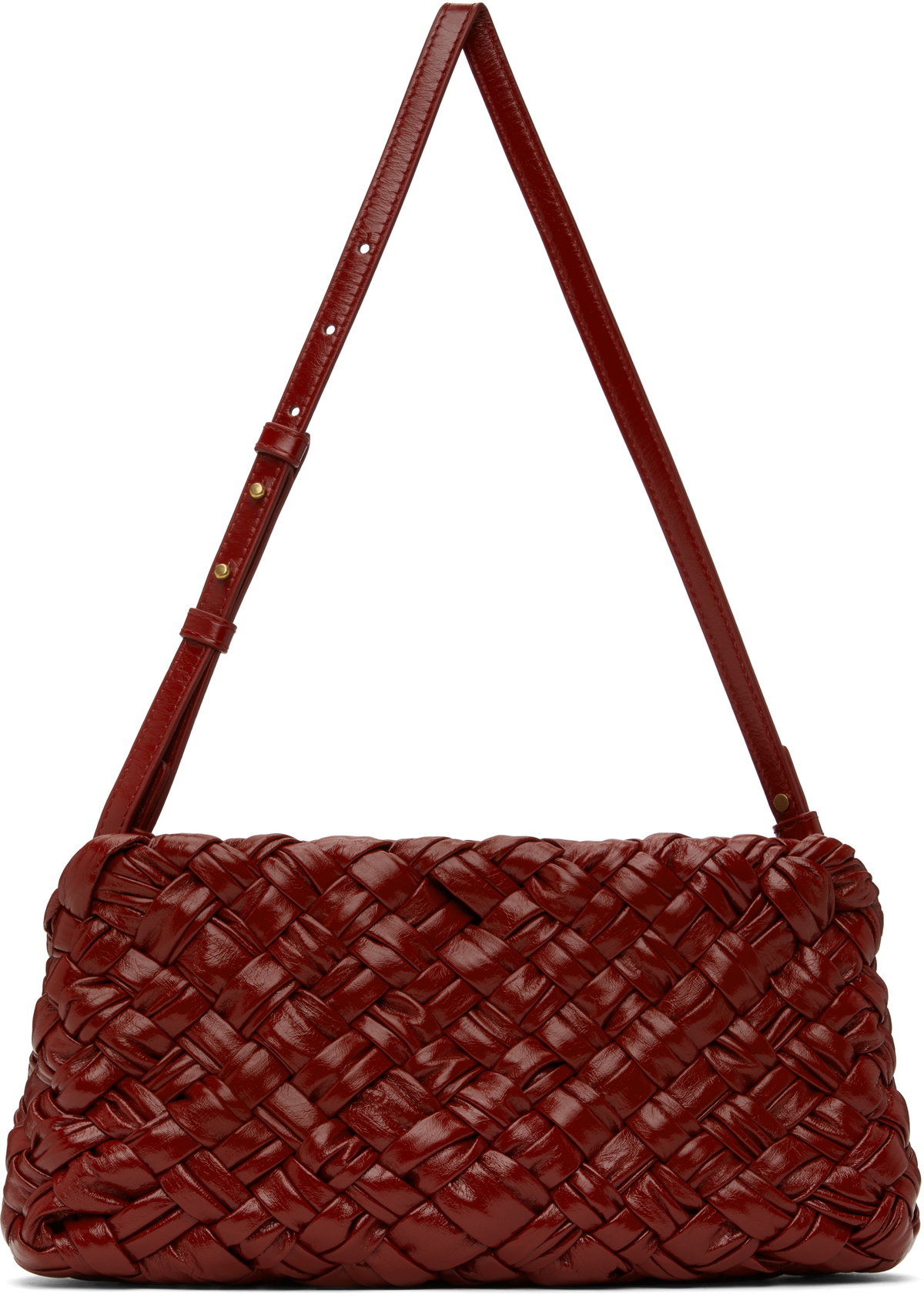 Bottega Veneta Red Kalimero Cha-Cha Bag Bottega Veneta