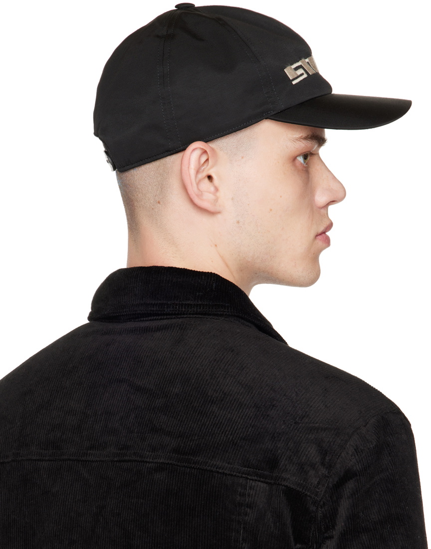 Rick Owens Drkshdw Black 'Strobe' Cap Rick Owens Drkshdw