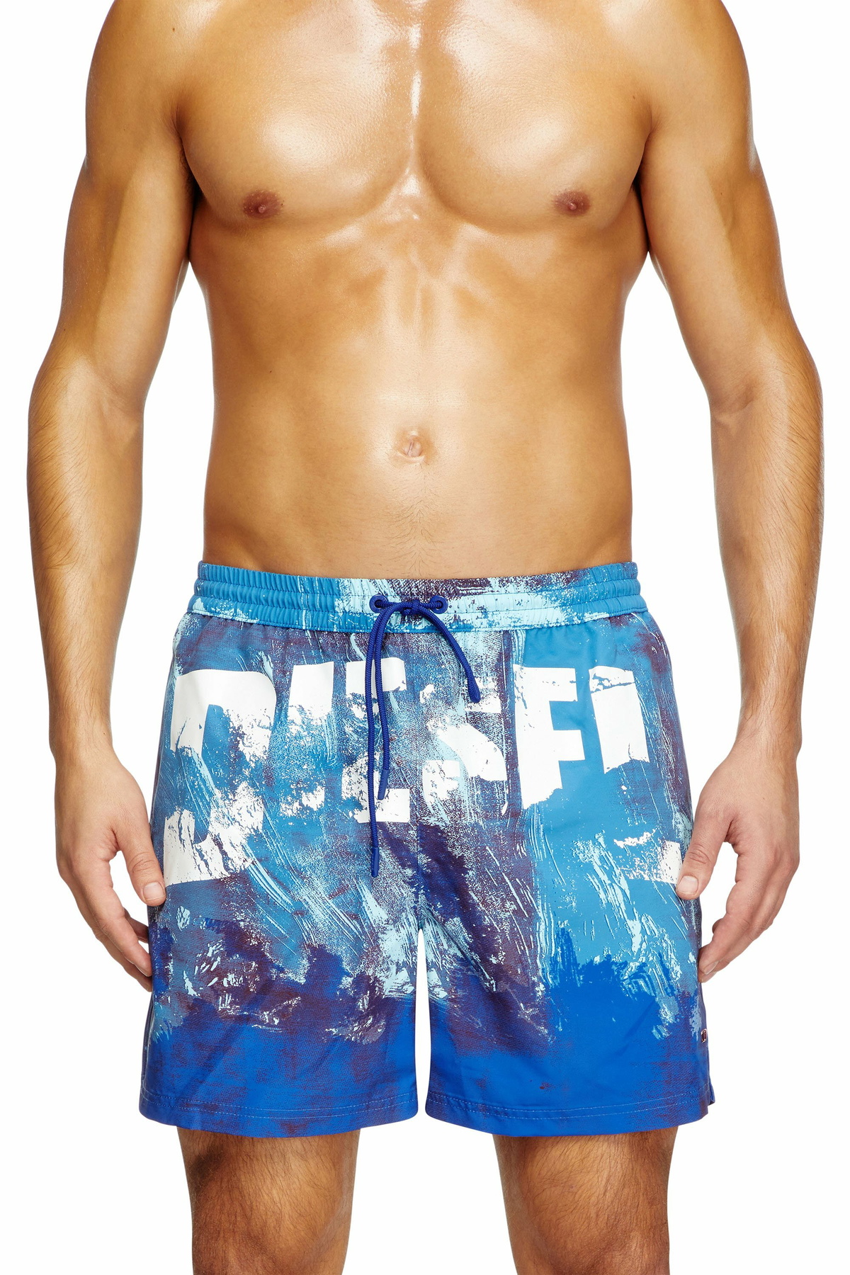 Diesel - Swim shorts Mens in Blue Diesel