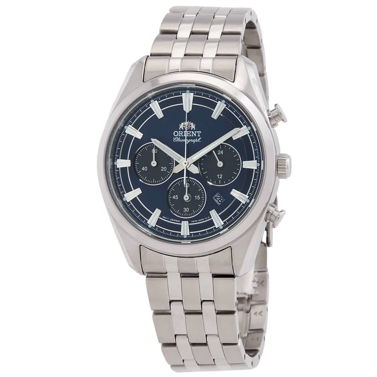 Orient Contemporary Chronograph Blue Dial Mens Watch RA-TX0303L Orient