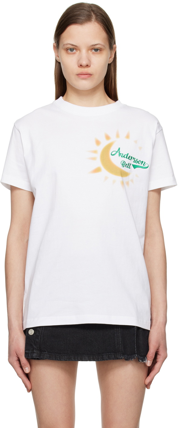 Andersson Bell White Sunny T-Shirt Andersson Bell