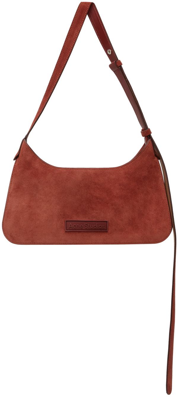 Acne Studios Burgundy Mini Platt Shoulder Bag Acne Studios