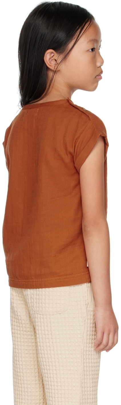 Coco Village Kids Orange Organic Cotton T-Shirt