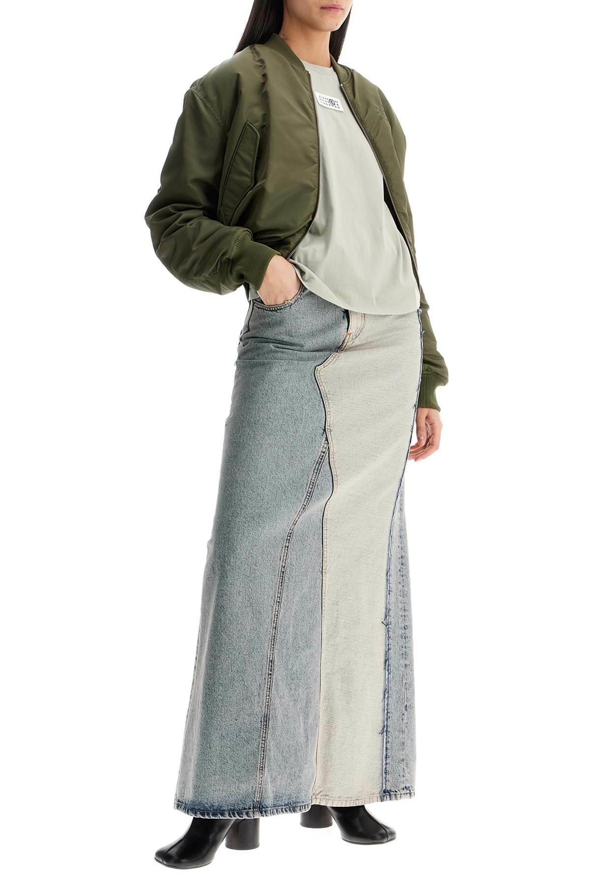 MM6 MAISON MARGIELA nylon bomber jacket Green MM6 Maison Margiela