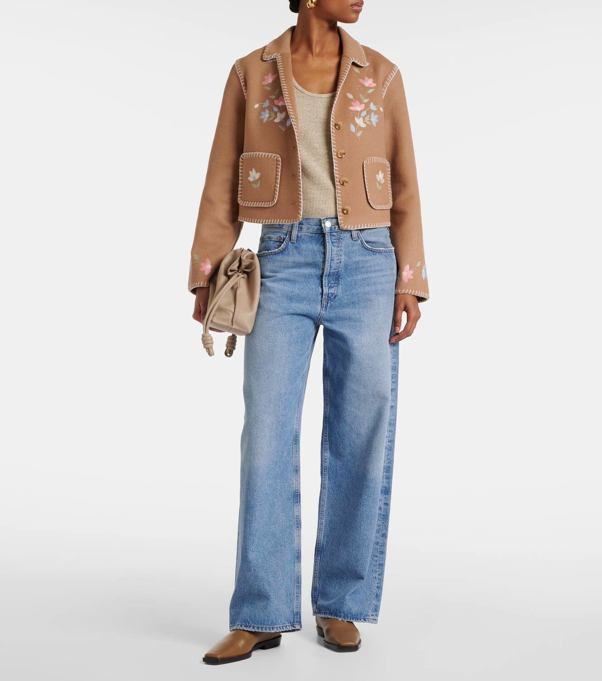 Rixo Sunday wool-blend jacket Rixo