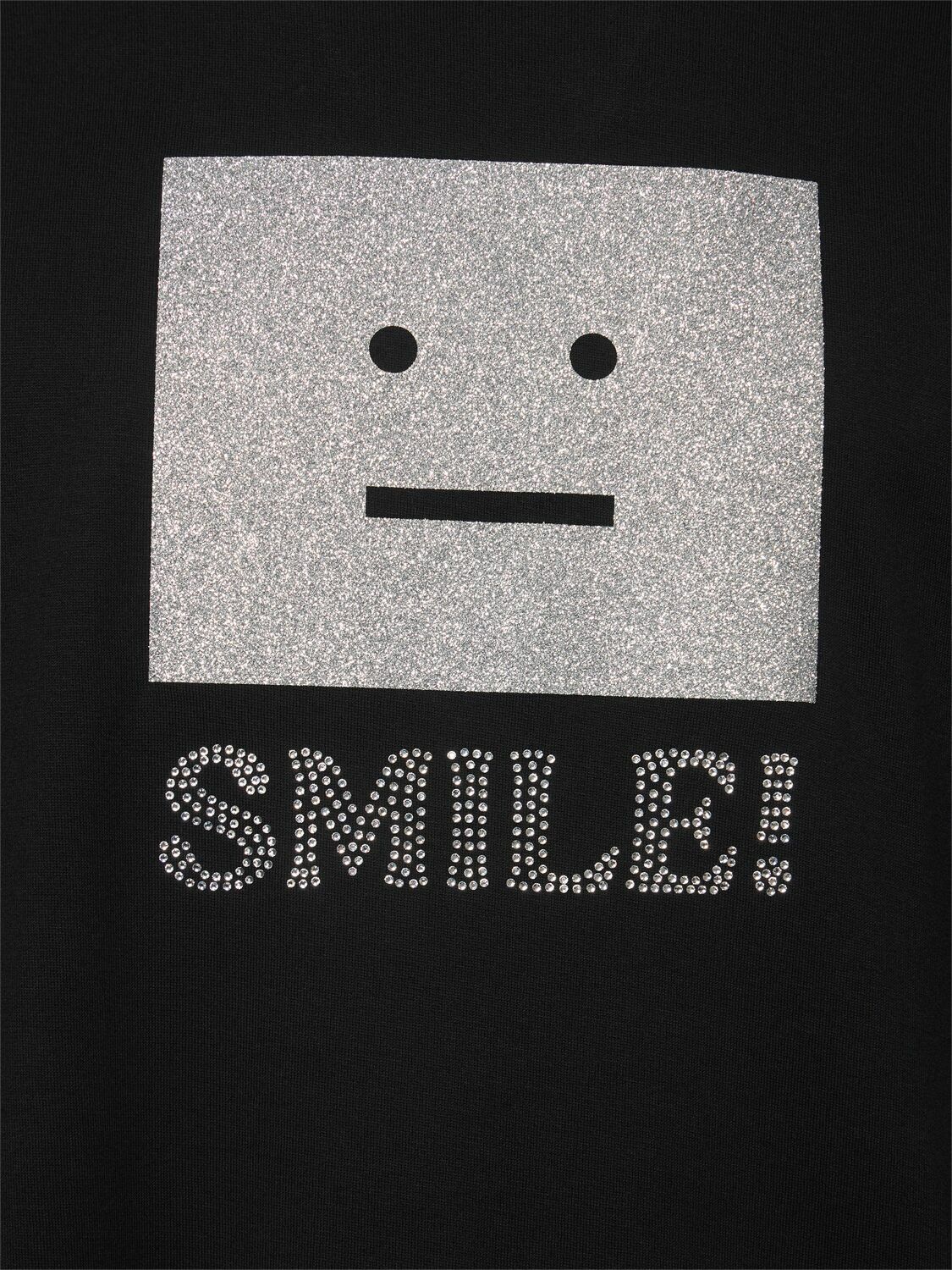 ACNE STUDIOS Cotton Face Logo T-shirt Acne Studios