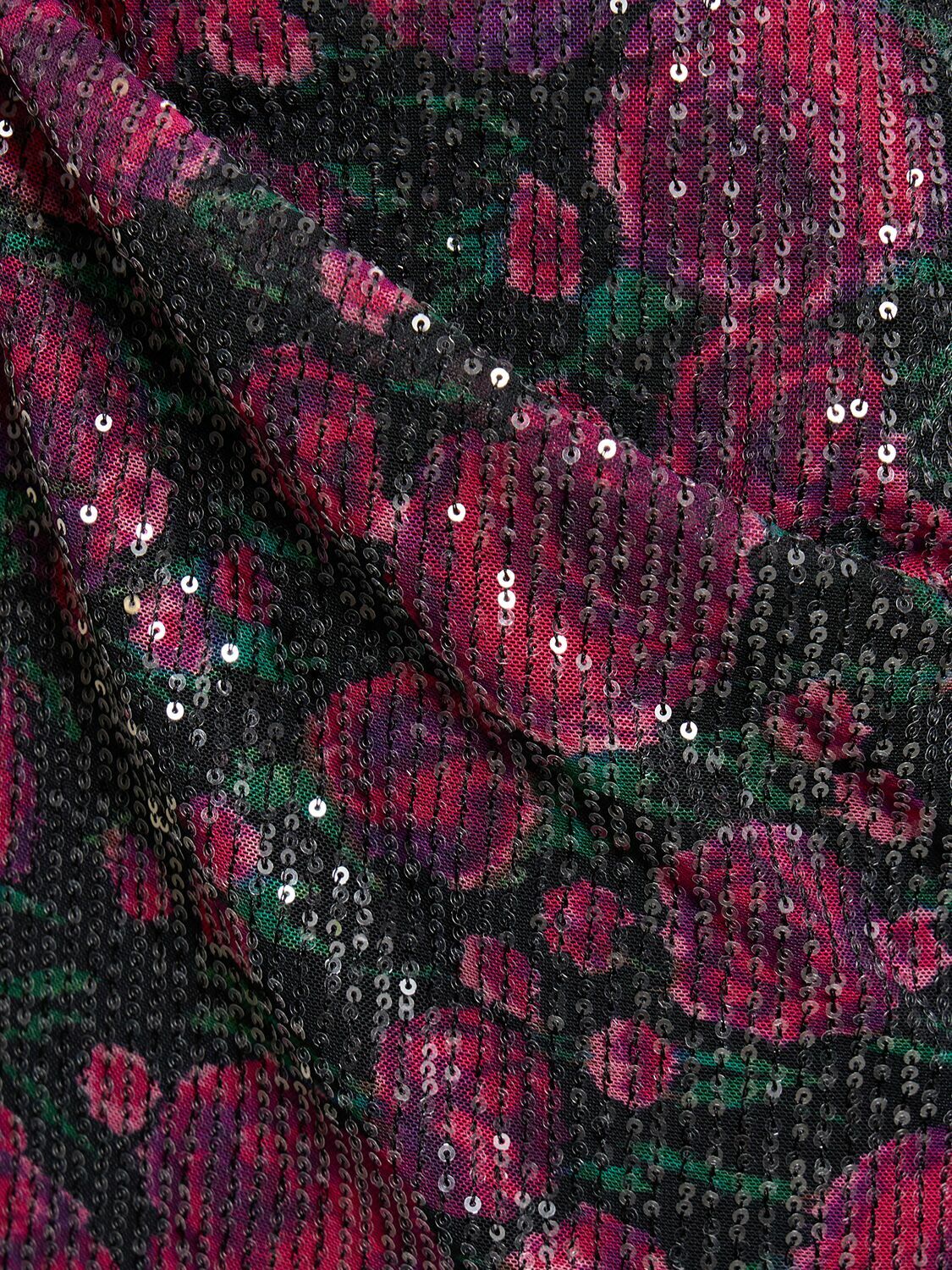 ROTATE - Sequined Open Back Mini Dress Rotate