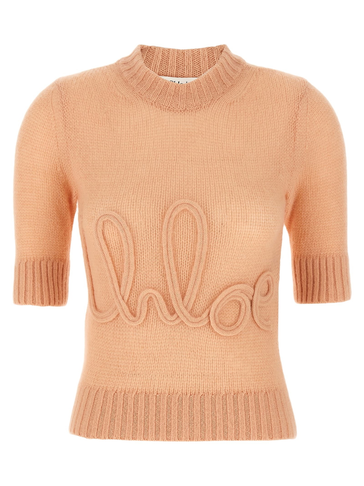 Chloé Logo Embroidery Sweater Chloe