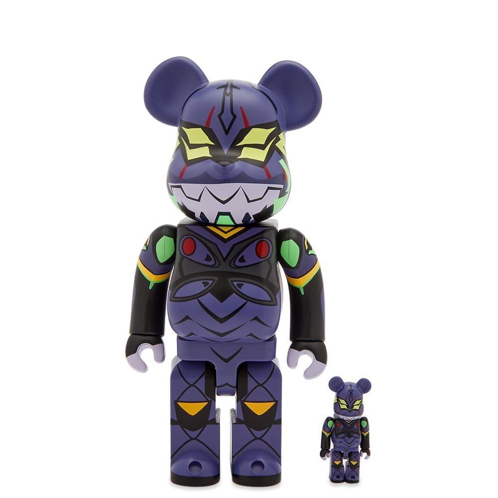 Medicom Be@rbrick Evangelion Eva 13 New Paint Version in 100% 400%/Purple Medicom