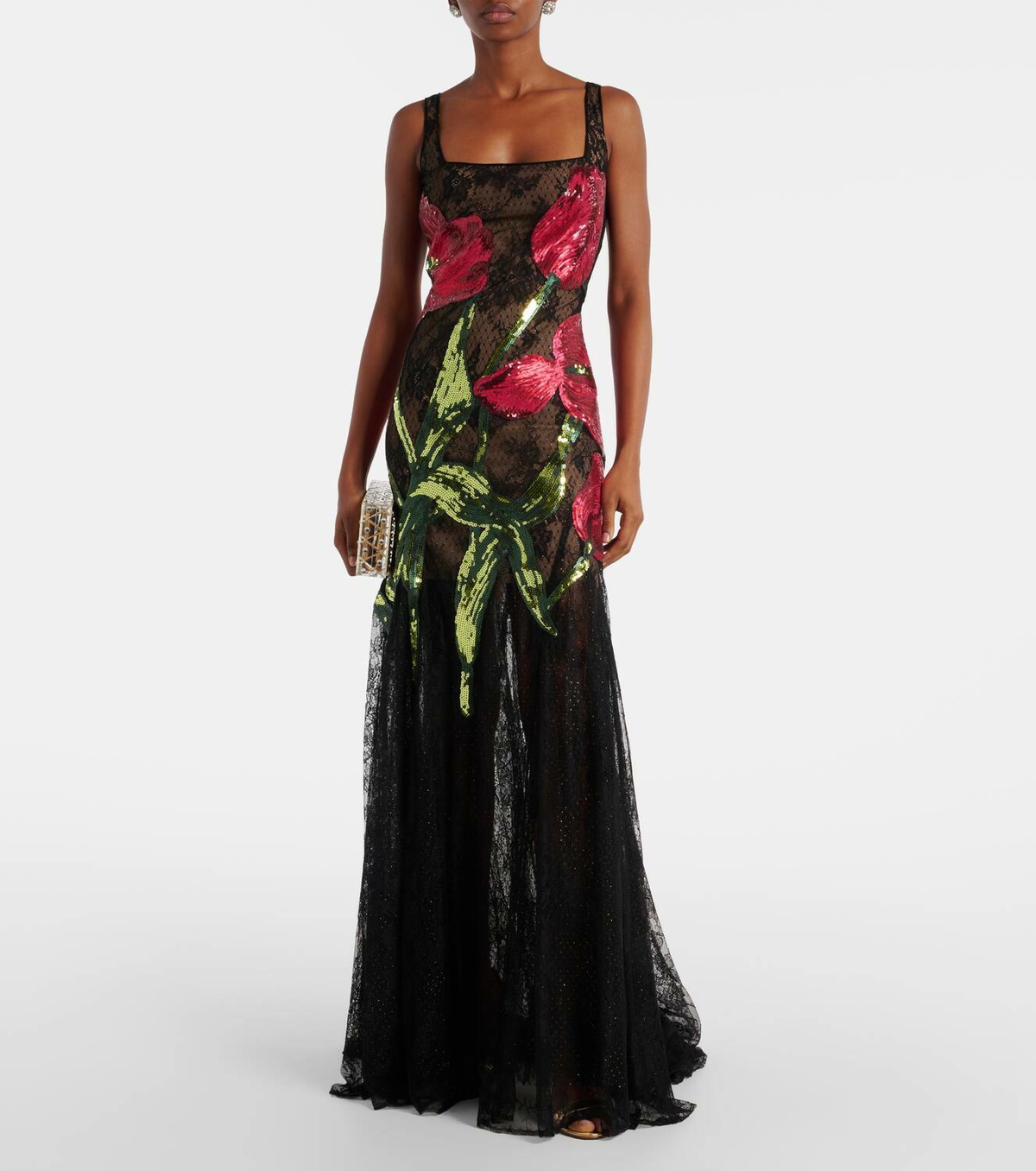 Costarellos Felice sequined gown Costarellos