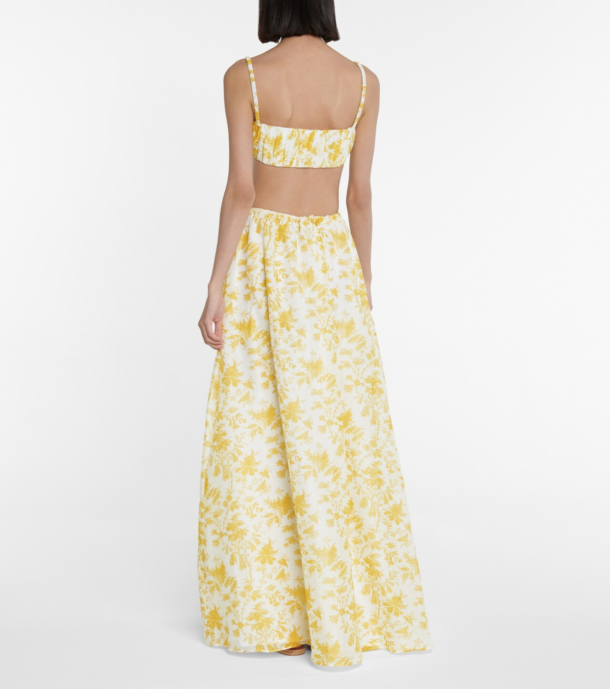 SIR - Clementine cotton and silk crop top SIR.