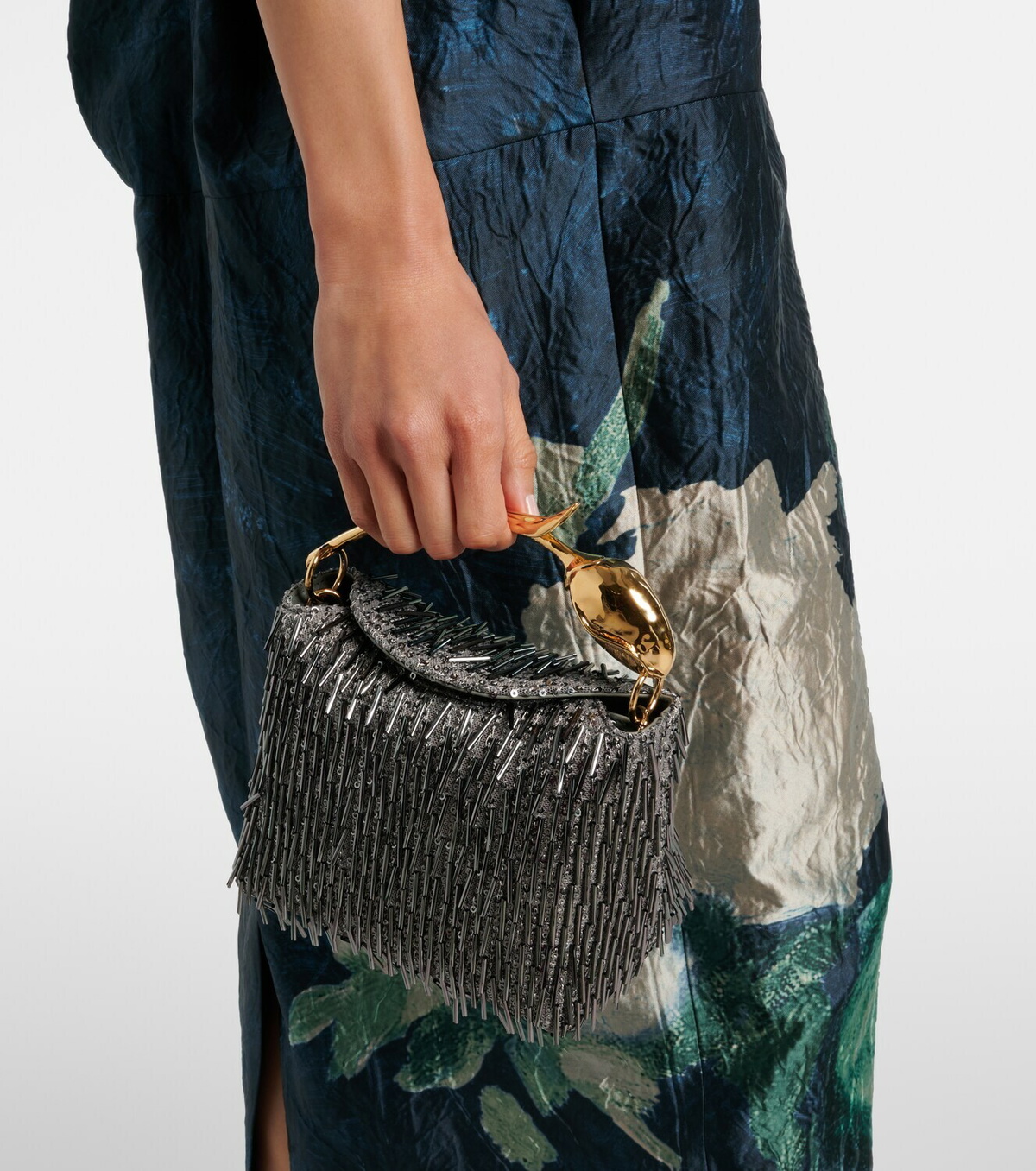 Erdem Bloom Mini embellished tote bag Erdem