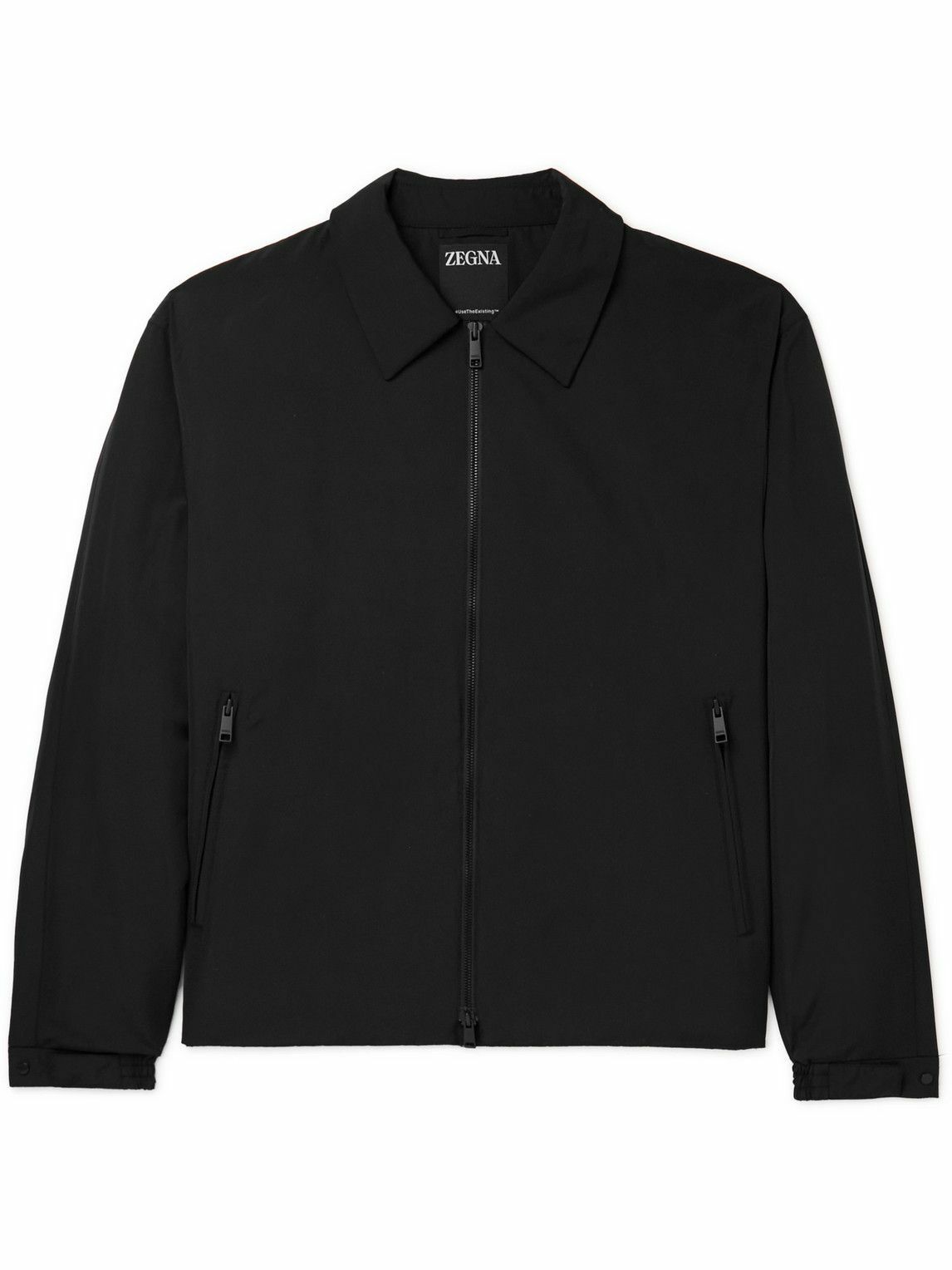 Zegna - Padded Shell Shirt Jacket - Black Zegna