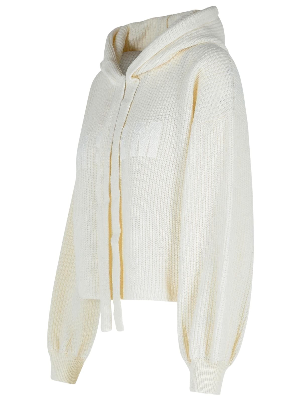 MSGM Cream Wool Blend Sweater MSGM