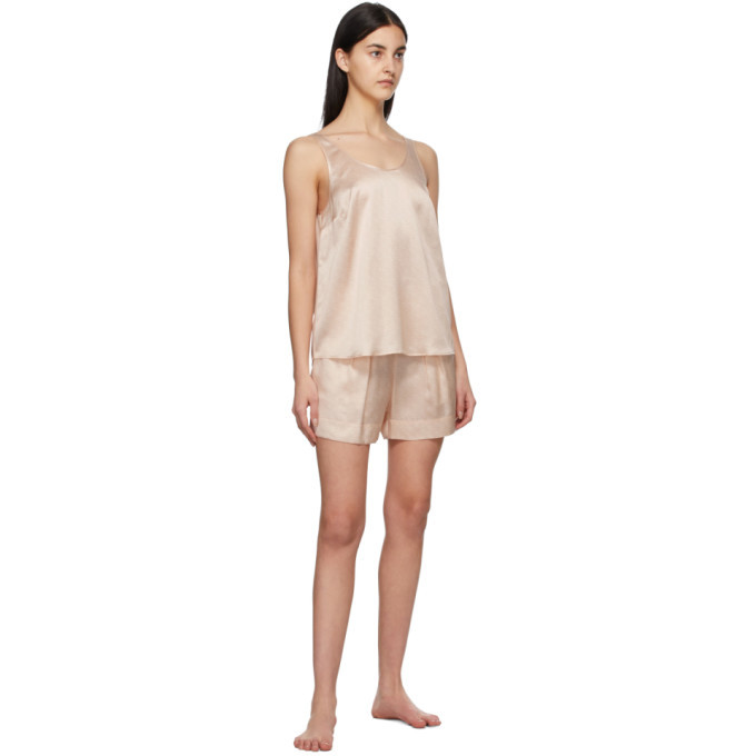 ERES Pink Silk Loyal Shorts ERES