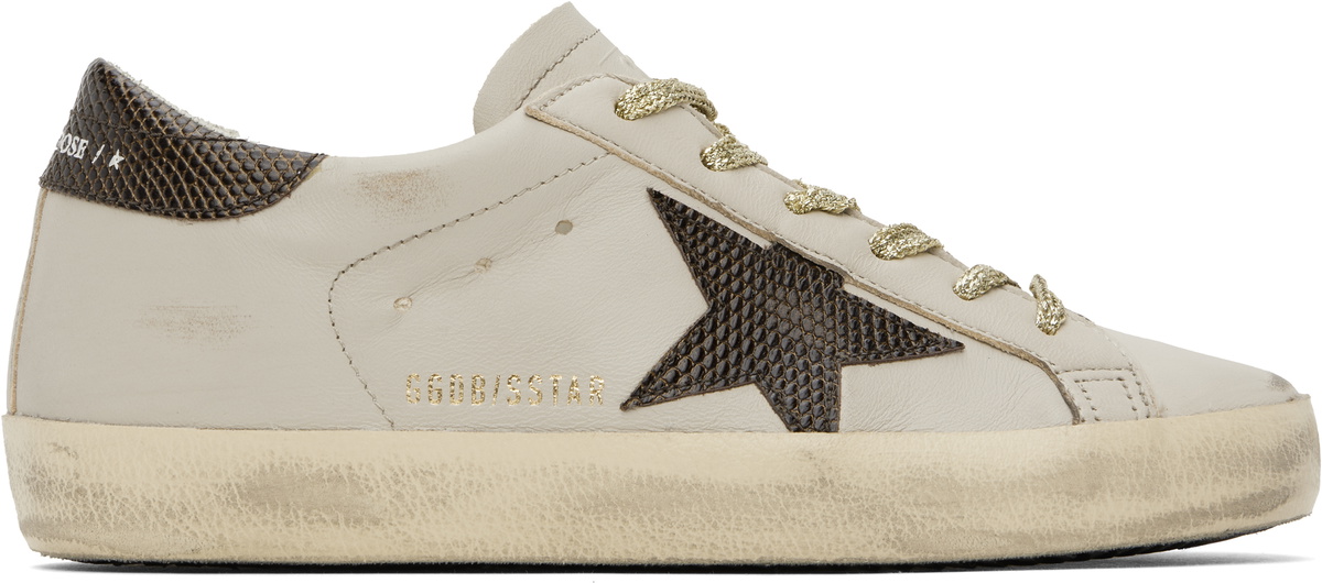 Golden Goose Off-White Super-Star Sneakers Golden Goose Deluxe Brand