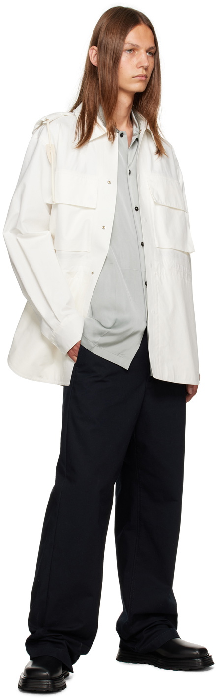 Jil Sander Black Square Toe Chelsea Boots Jil Sander