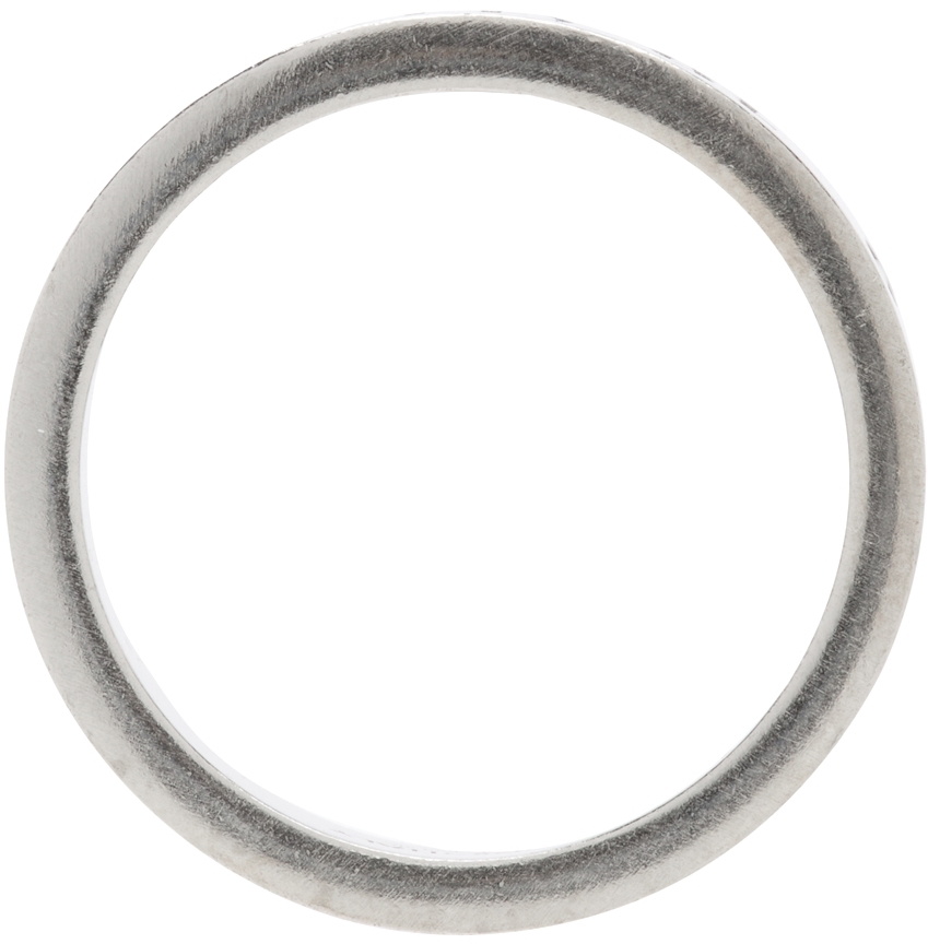 Maison Margiela Silver Numbers Ring Maison Margiela