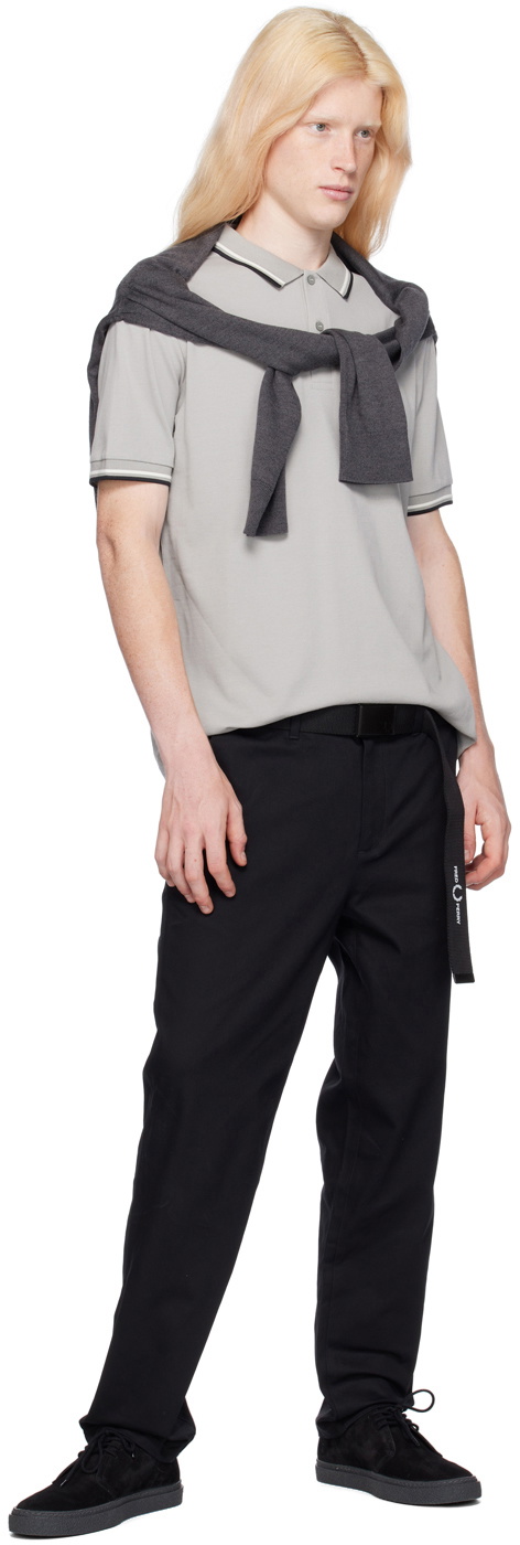 Fred Perry Gray 'The Fred Perry' Polo Fred Perry
