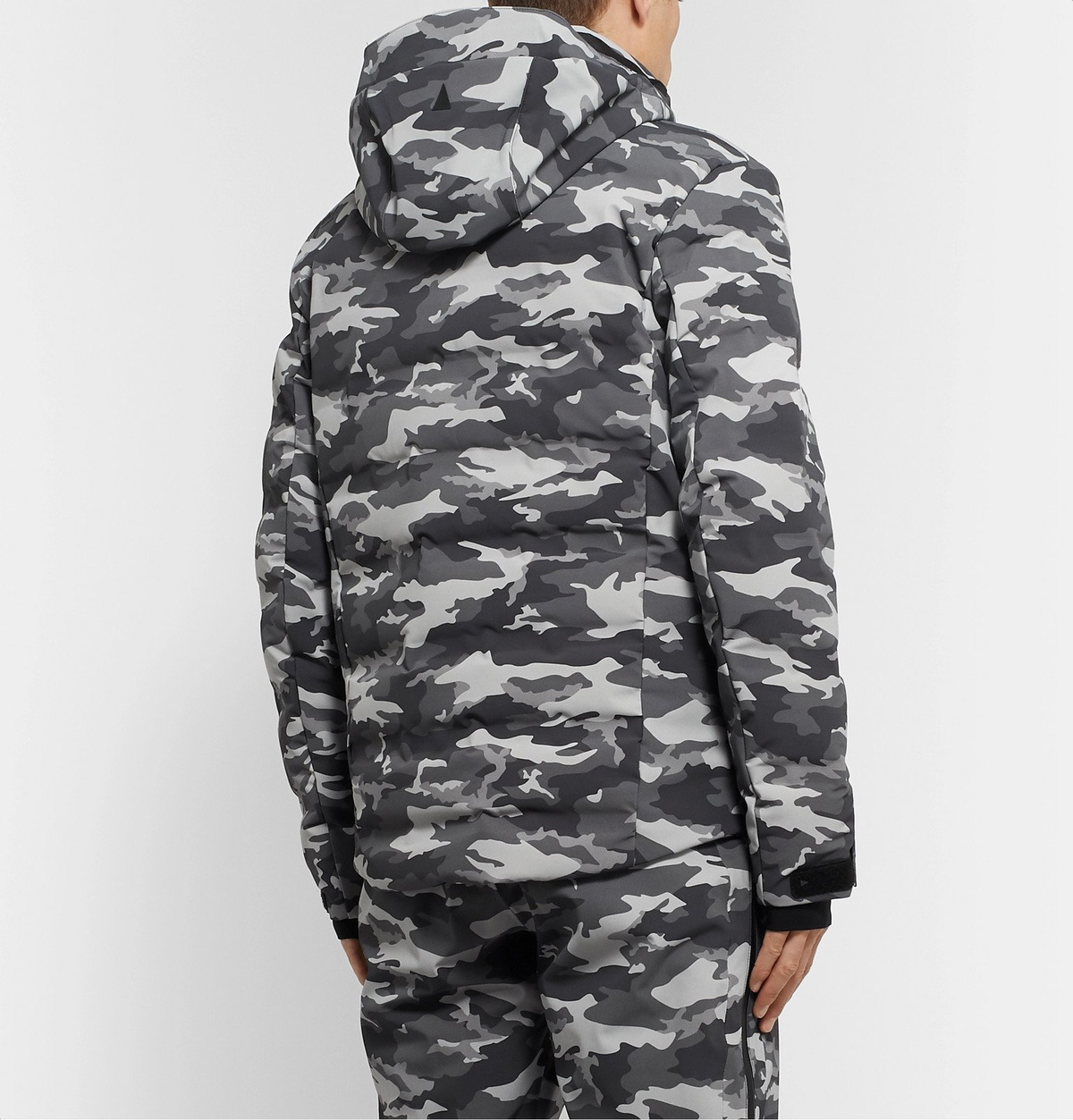 Aztech Mountain - Nuke Suit Waterproof Hooded Down Ski Jacket - Gray ...