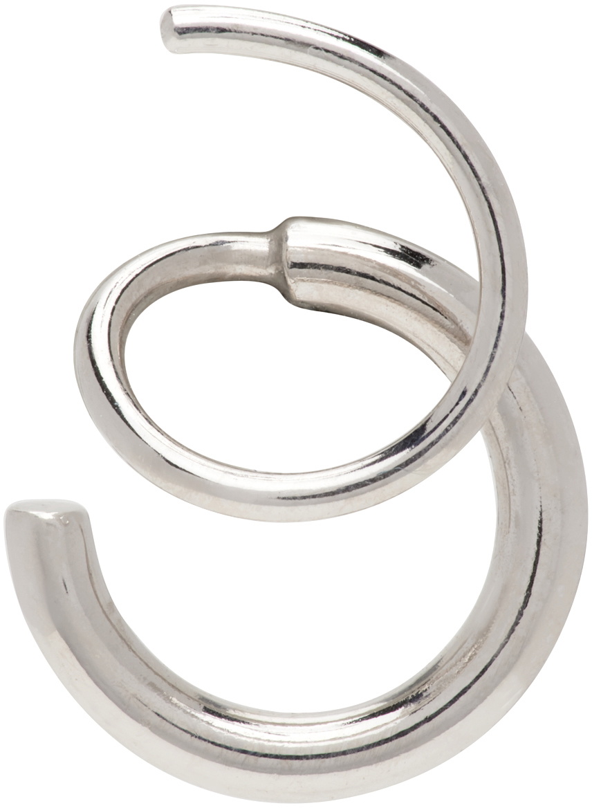 Maria Black Silver Dogma Twirl Earring Maria Black