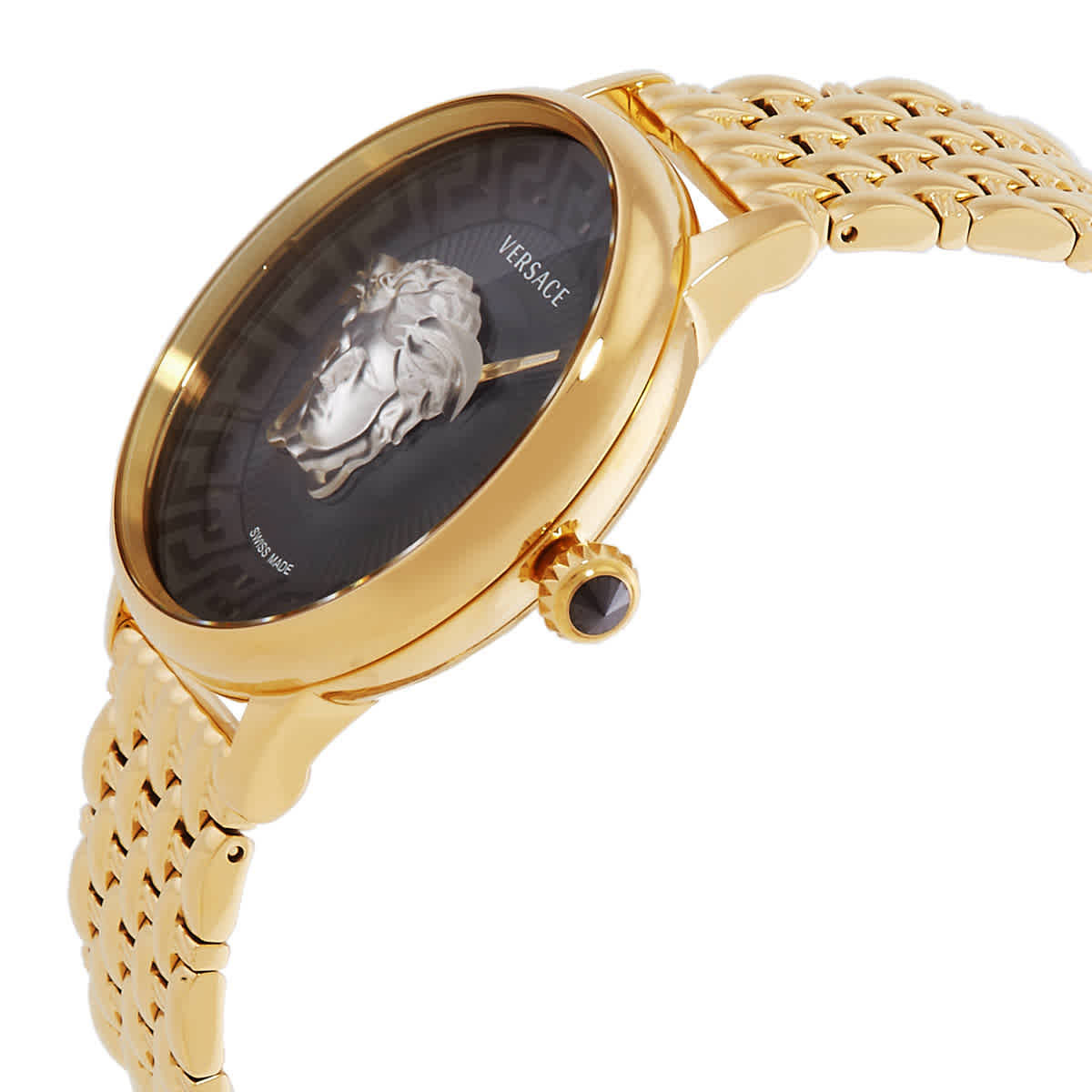 Versace Medusa Quartz Black Dial Ladies Watch VE6F00523 Versace