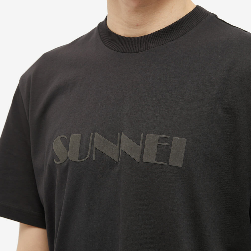Sunnei Men's Logo T-Shirt in Black Sunnei