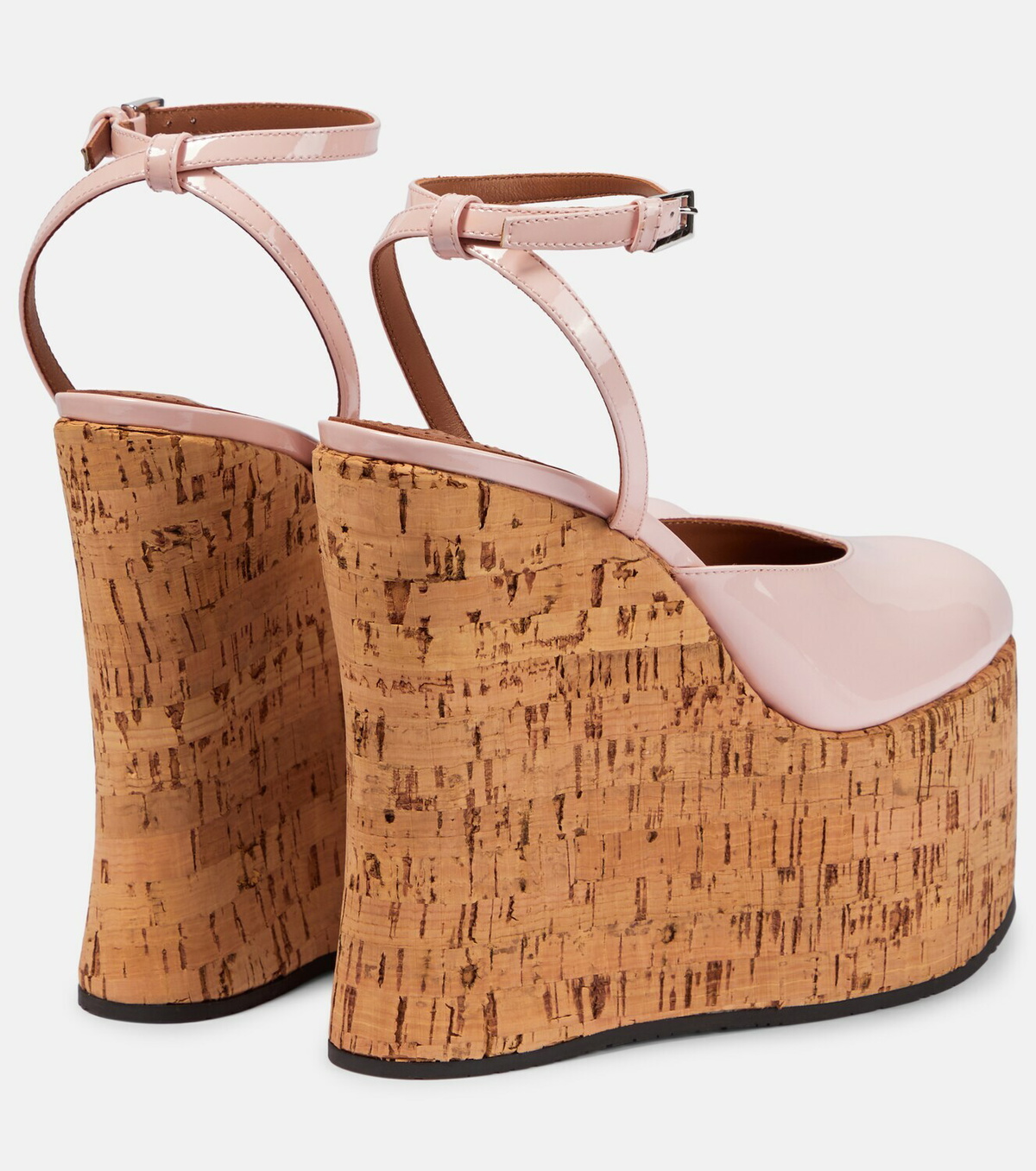 Alaïa Patent leather platform wedges ALAÏA
