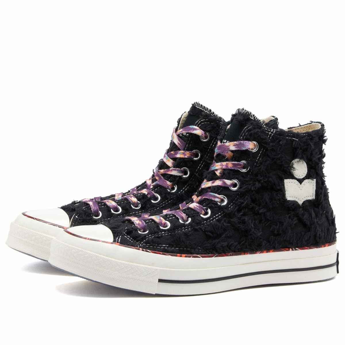 Converse x Isabel Marant Chuck 70 Sneaker in Raven/Egret/Red Converse