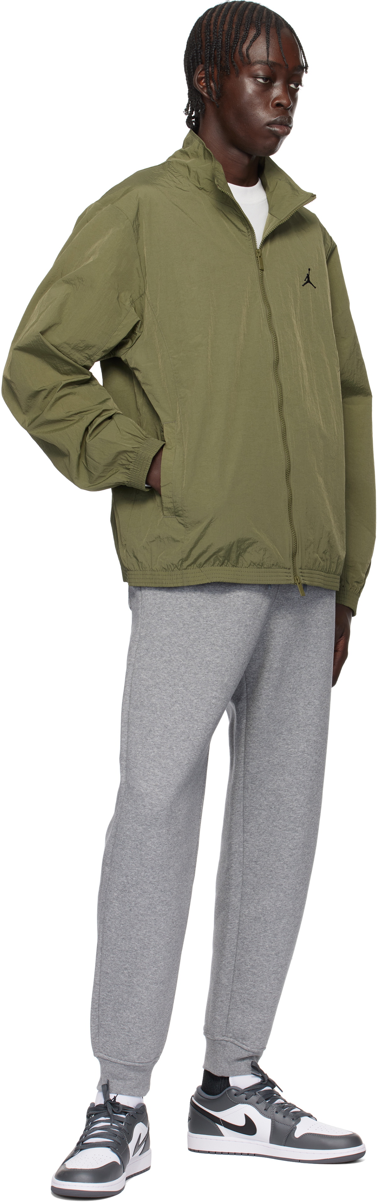 Nike Jordan Gray Jordan Brooklyn Fleece Sweatpants Nike Jordan Brand