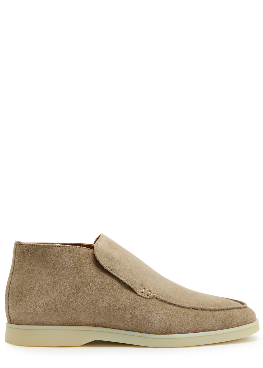 Aurélien City Suede Loafers Light Grey Aurélien